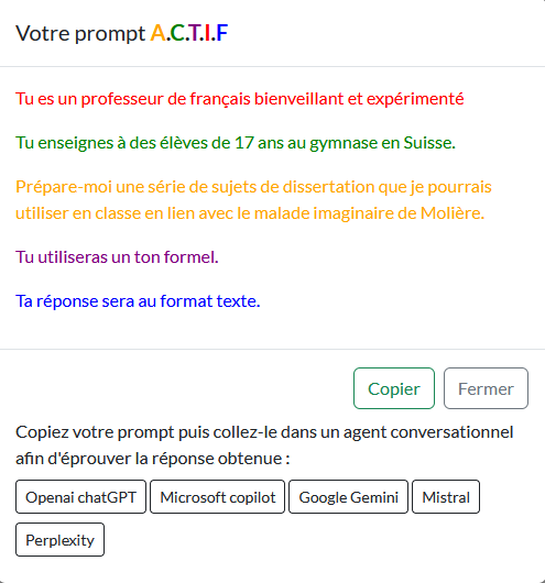 4.2 Le modèle ACTIF – Formation Continue SEM